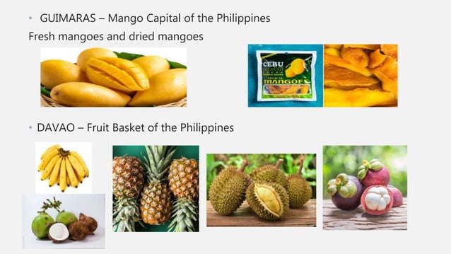 Mga produkto at kalakal sa mga lalawigan | PPTX