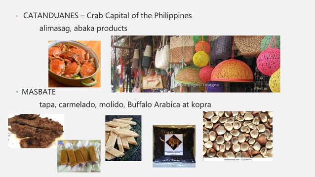 Mga produkto at kalakal sa mga lalawigan | PPTX