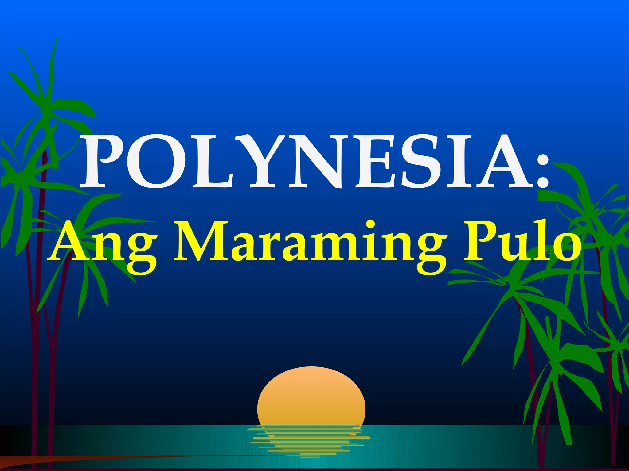 Mga pulo sa pacific | PPT