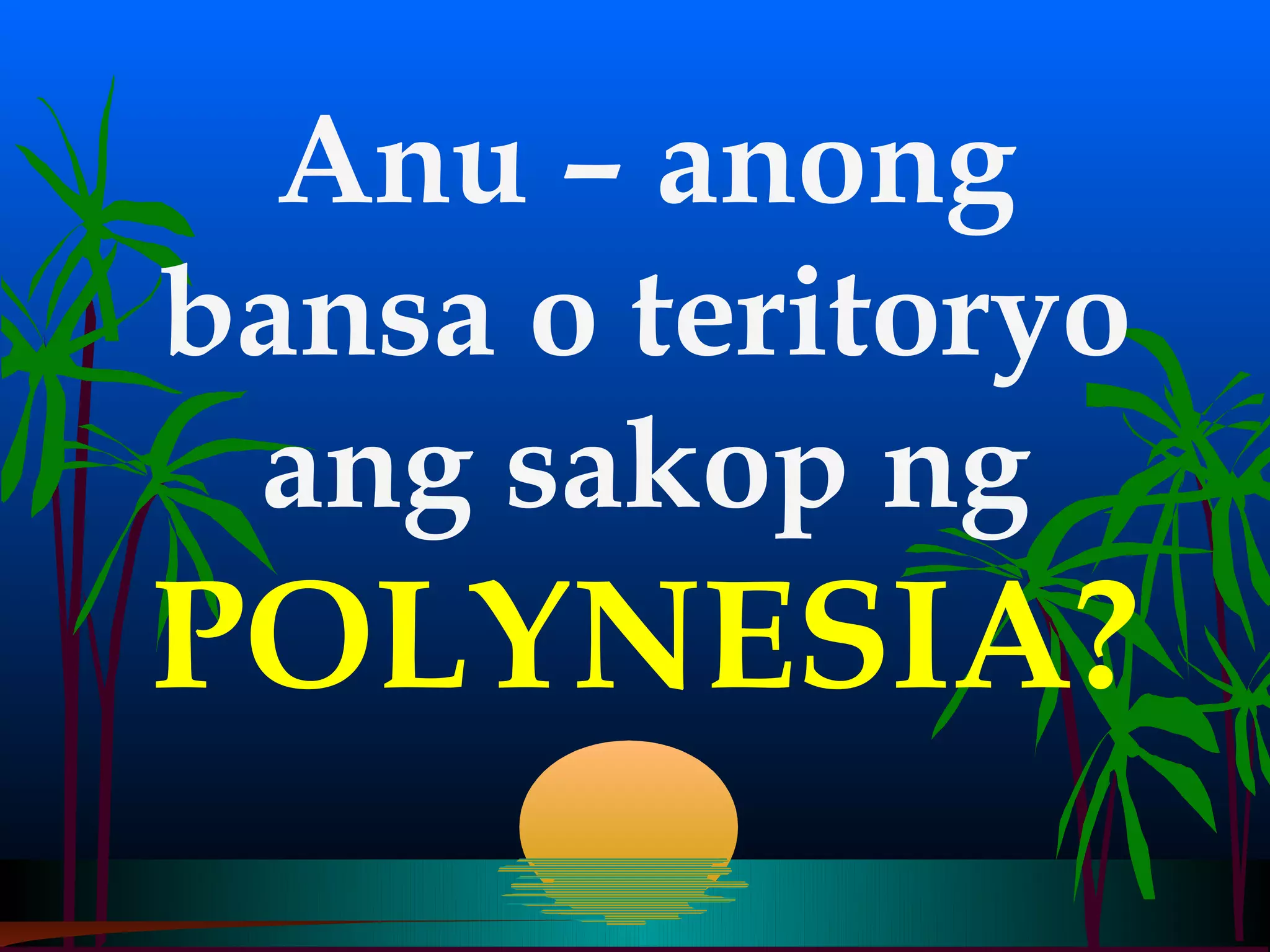Mga pulo sa pacific | PPT