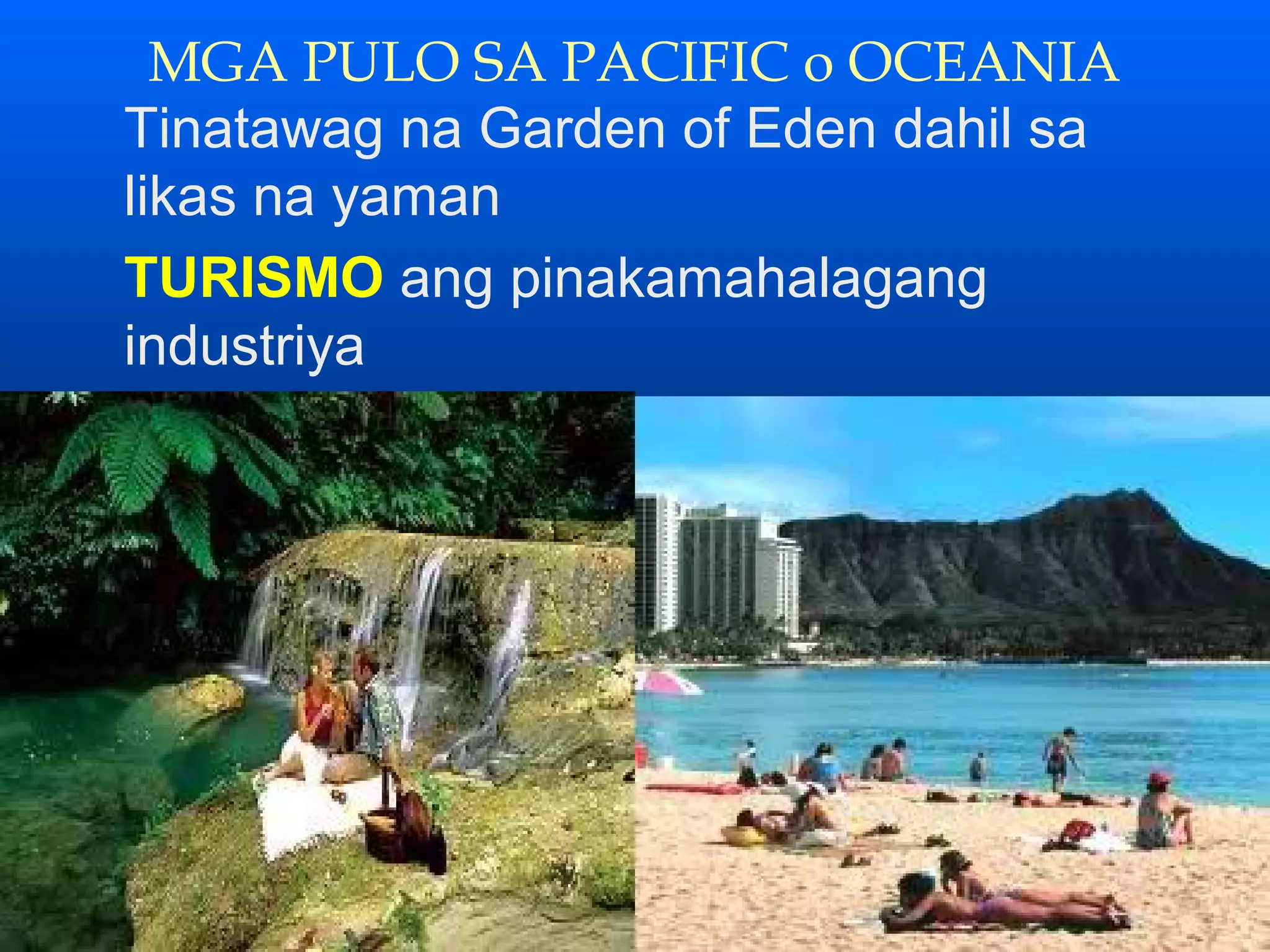 Mga pulo sa pacific | PPT