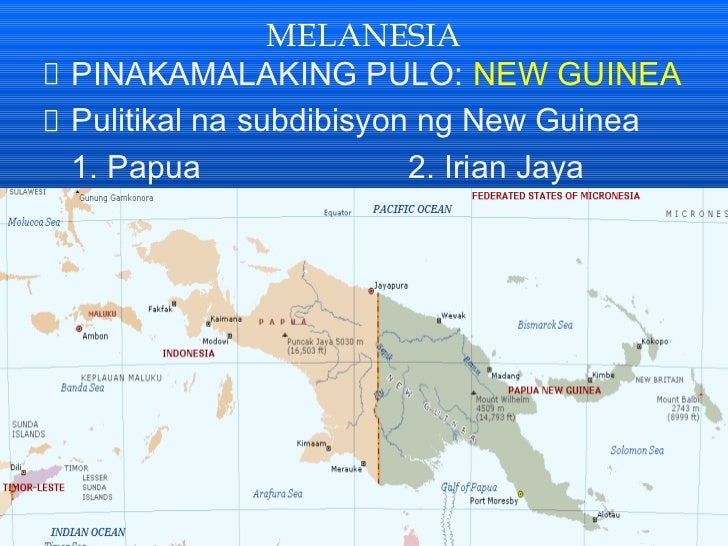Mga pulo sa pacific