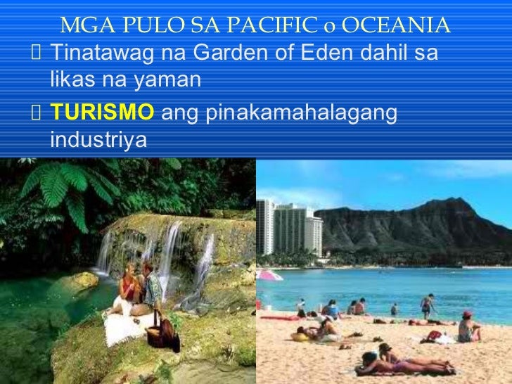 Mga pulo sa pacific