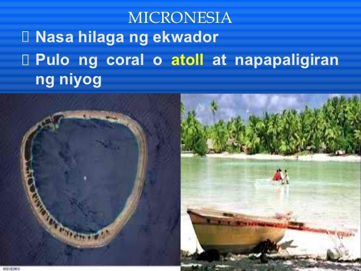 Mga pulo sa pacific