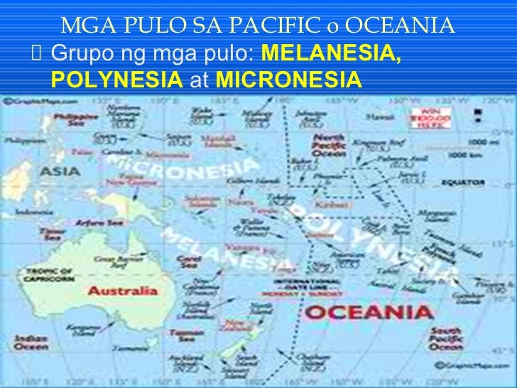 Mga pulo sa pacific