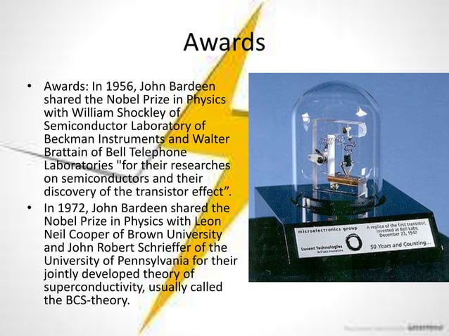John Bardeen | PPT