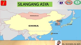 Mga rehiyon sa asya | PPTX