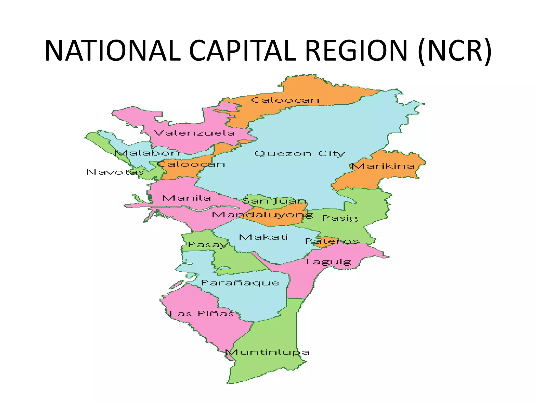 Mga rehiyon sa luzon | PPTX