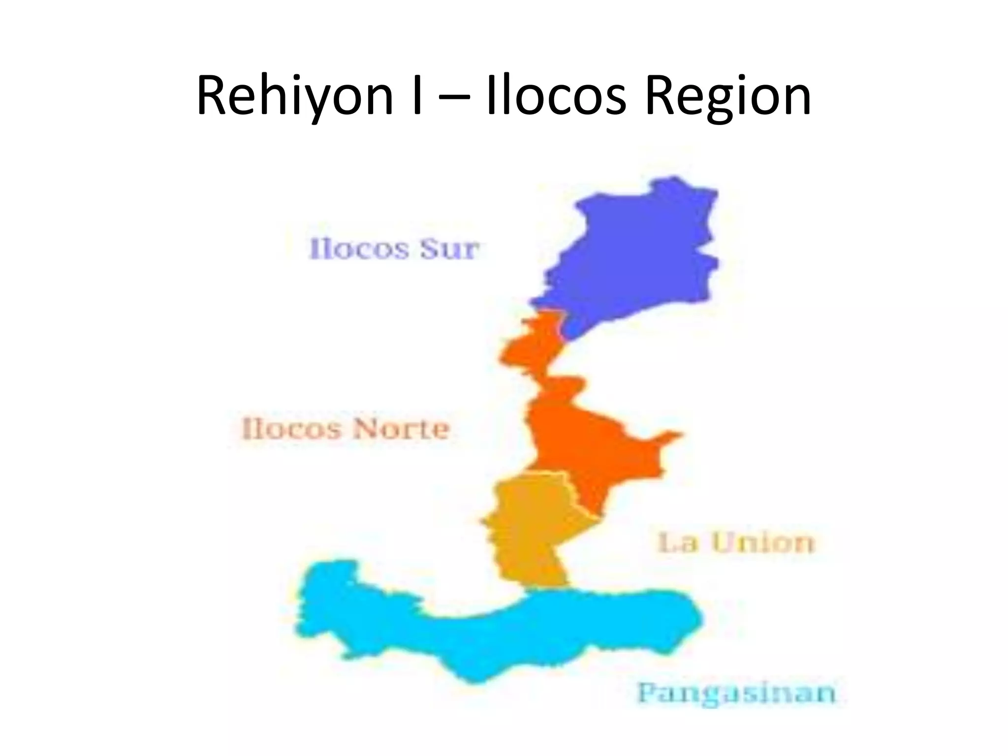 Mga rehiyon sa luzon | PPTX