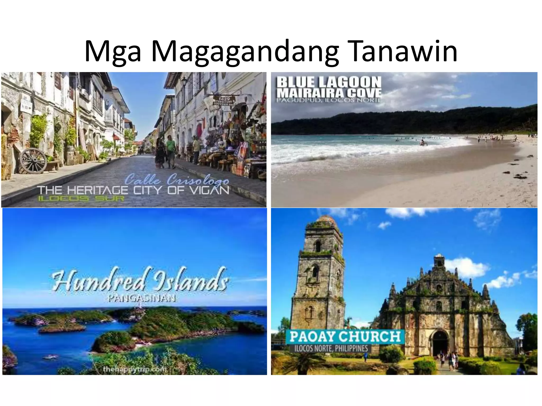 Mga rehiyon sa luzon | PPTX