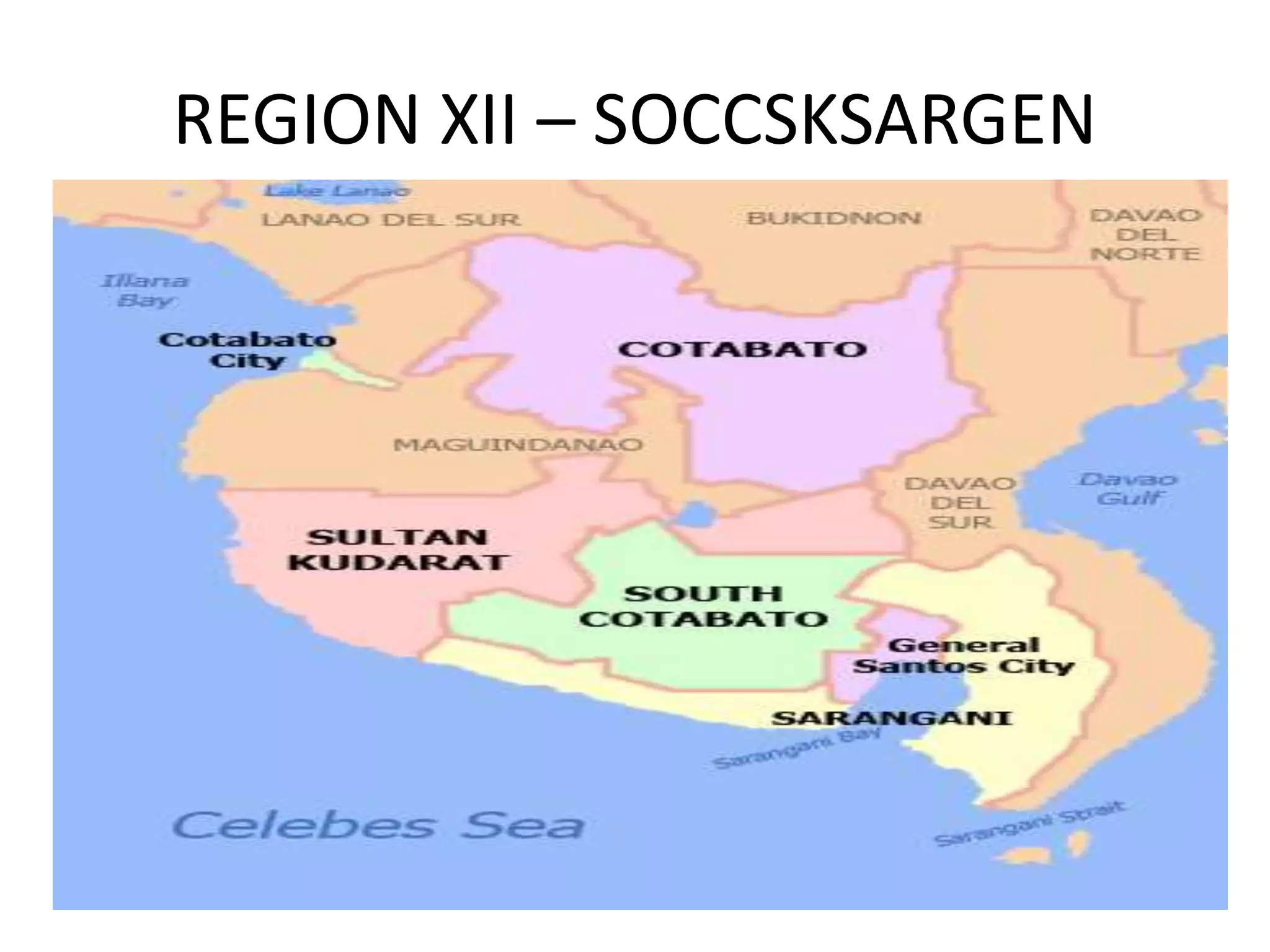 Mga rehiyon sa mindanao | PPTX