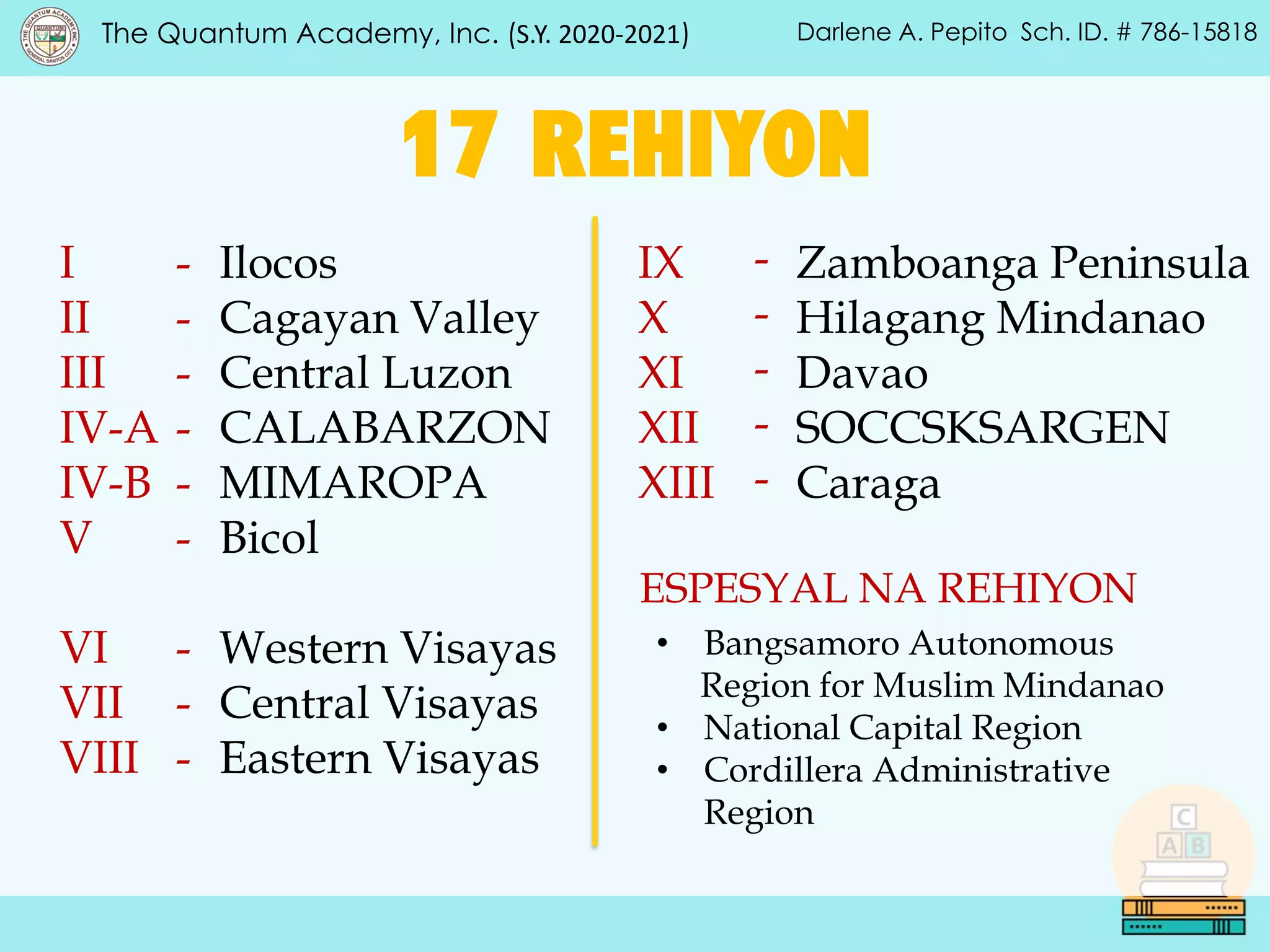 Mga Rehiyon sa Pilipinas | PDF