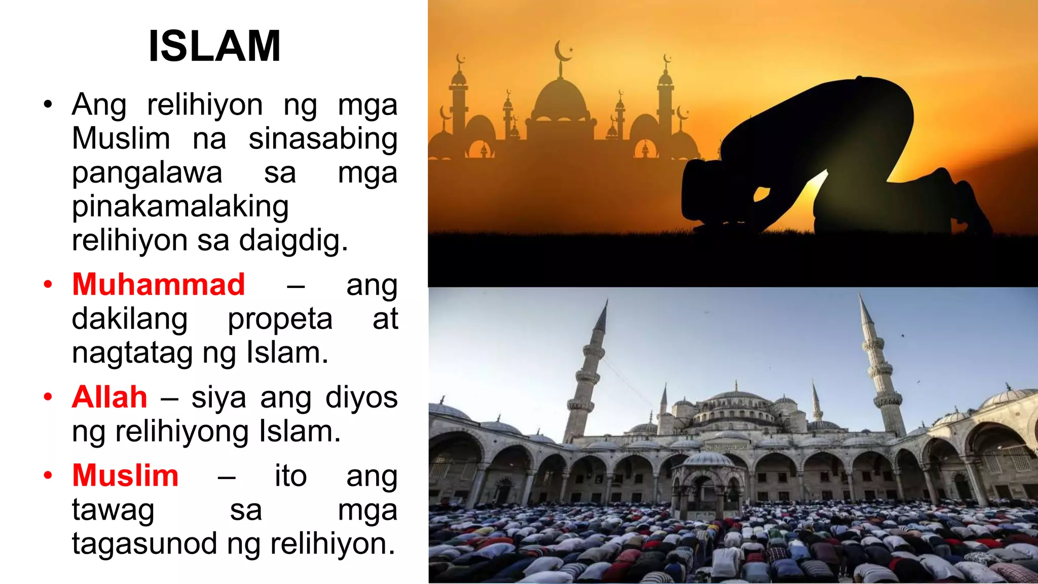 MGA RELIHIYON SA ASYA | PPTX