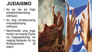 MGA RELIHIYON SA ASYA | PPTX