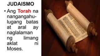 MGA RELIHIYON SA ASYA | PPTX