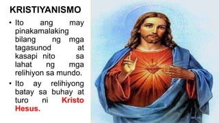 MGA RELIHIYON SA ASYA | PPTX