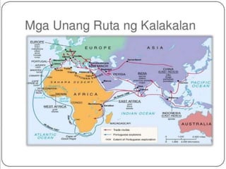 Mga ruta ng kalakalan | PPTX