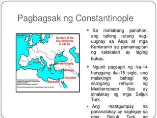 Mga ruta ng kalakalan | PPTX