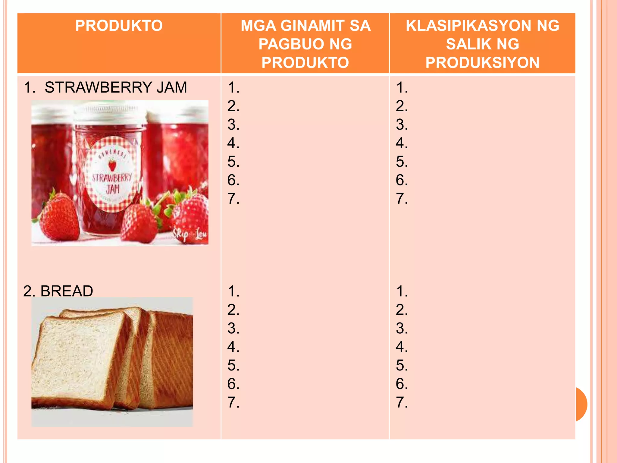 MGA SALIK NG PRODUKSIYON | PPTX