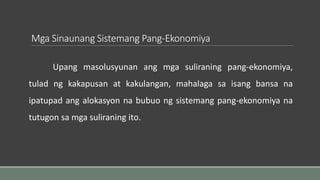 Mga salik sa pagbuo o pagpili ng sistemang | PPTX