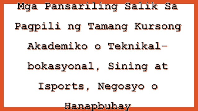 MGA SALIK SA PAGPILI NG KURSO (ESP).pptx