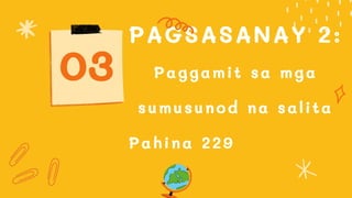 MGA SALITANG HUDYAT NG SIMULA, GITNA AT WAKAS.pptx