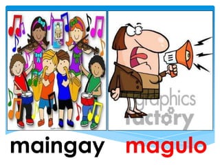 Mga Salitang Magkasingkahulugan | PPTX
