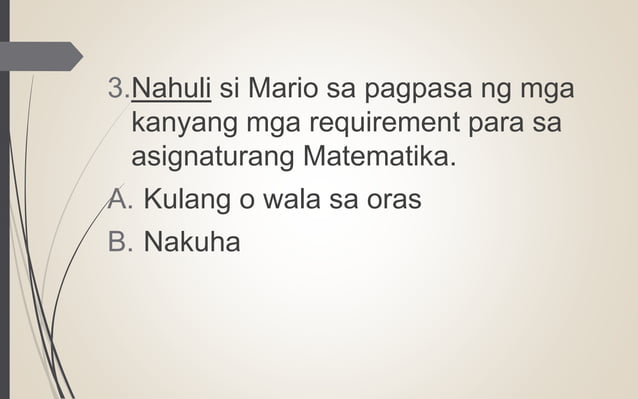 Filipino 9 Mga Salitang na may higit sa Isang Kahulugan | PPTX