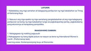 mga samhang pangkababaihan.pptx | Free Download