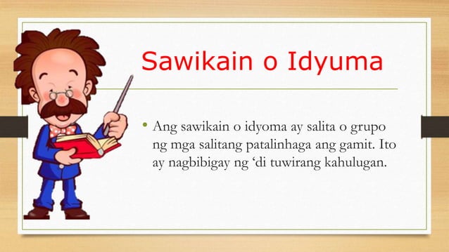 Mga sawikain o idyuma | PPTX
