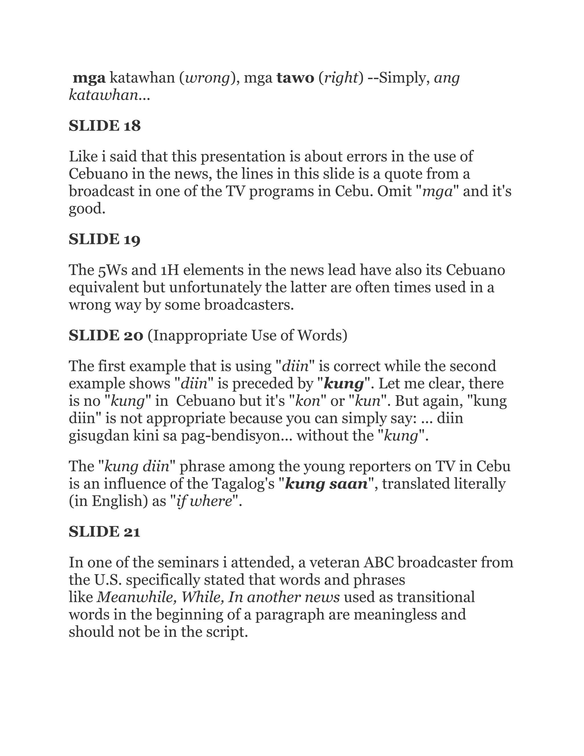 Mga sayop sa pagsulat ug pagsibya sa cebuano (discussion script).png