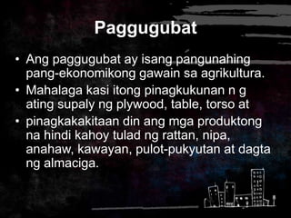Mga sektor ng ekonomiya | PPTX