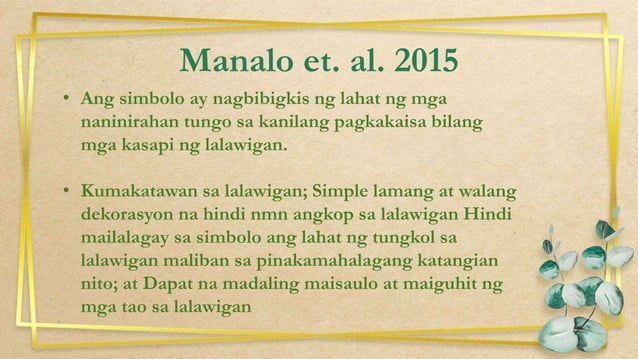 MGA SIMBOLO AT SAGISAG NA NAGPAPAKILALA SA IBA’T-IBANG LALAWIGAN.pptx
