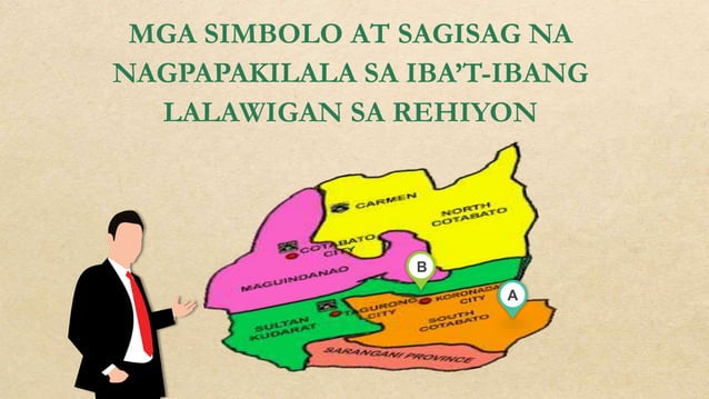 MGA SIMBOLO AT SAGISAG NA NAGPAPAKILALA SA IBA’T-IBANG LALAWIGAN.pptx