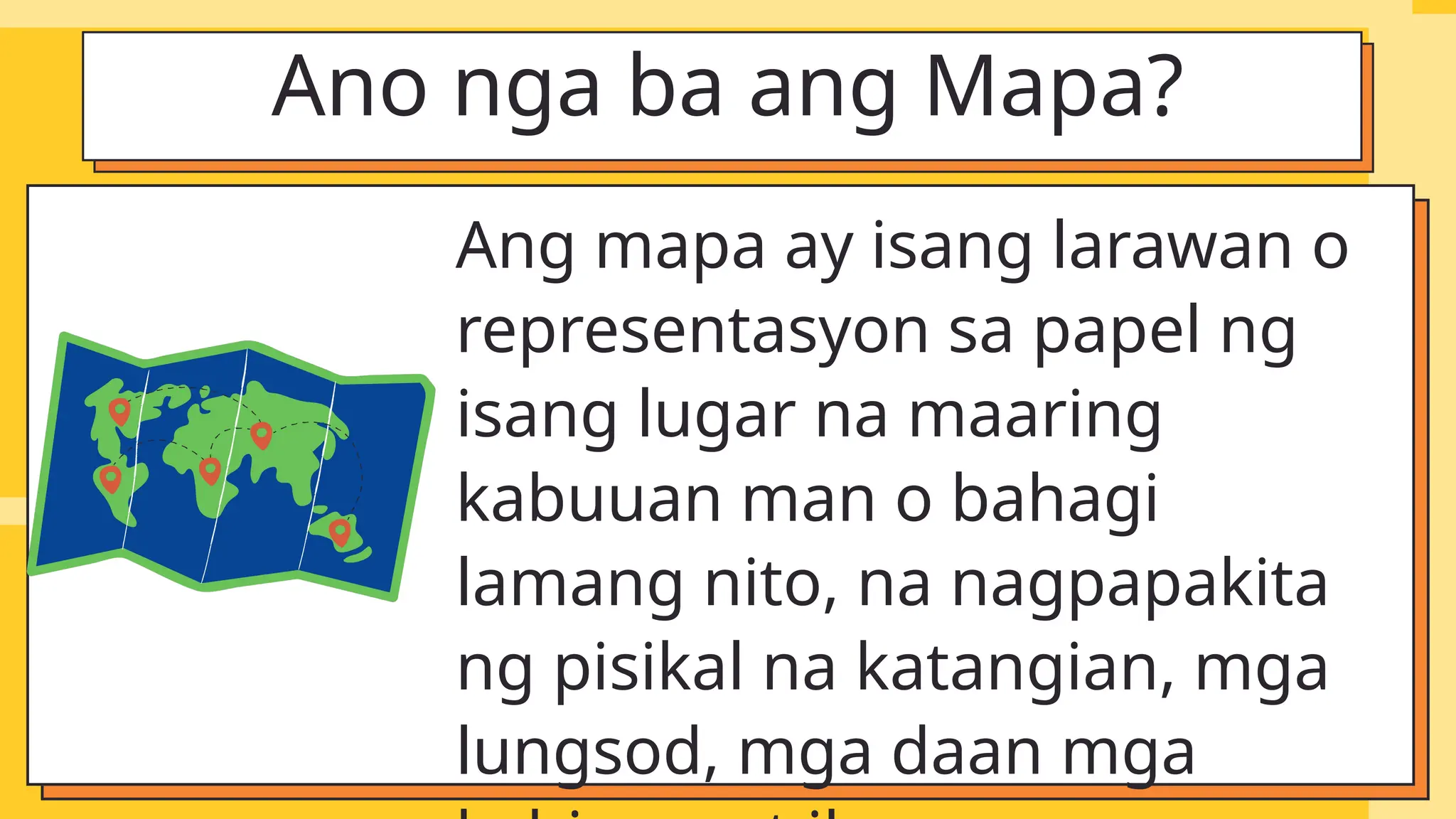 Mga simbolo na maaaring makita sa mapa | PPTX