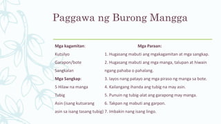 Mga simpleng recipe sa pag iimbak ng pagkain | PPTX