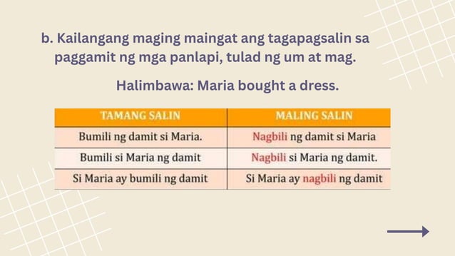 MGA SIMULAIN NG PAGSASALIN, PAGSASALING TEKNIKAL AT PAGSASALING ...