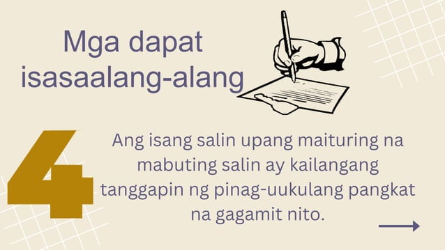 MGA SIMULAIN NG PAGSASALIN, PAGSASALING TEKNIKAL AT PAGSASALING ...