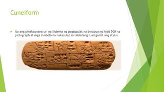 Mga sinaunang kabihasnan sa asya | PPTX