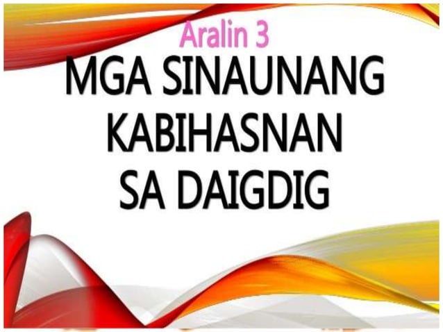 Mga Sinaunang Kabihasnan Sa Asya Ppt