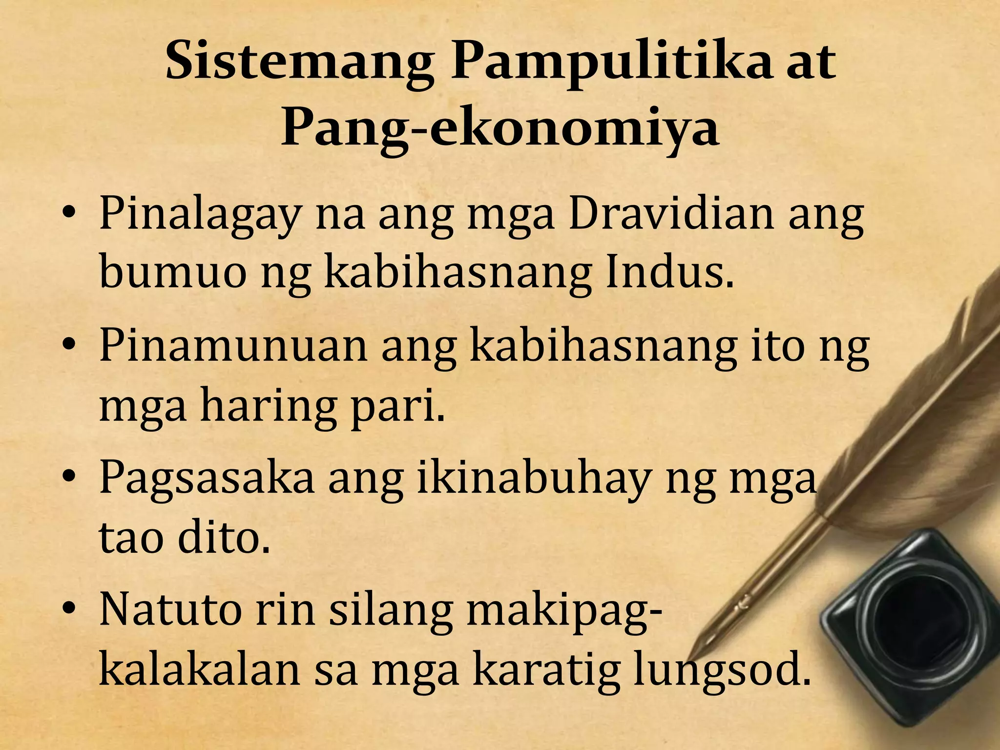 Mga sinaunang kabihasnan sa asya | PPTX