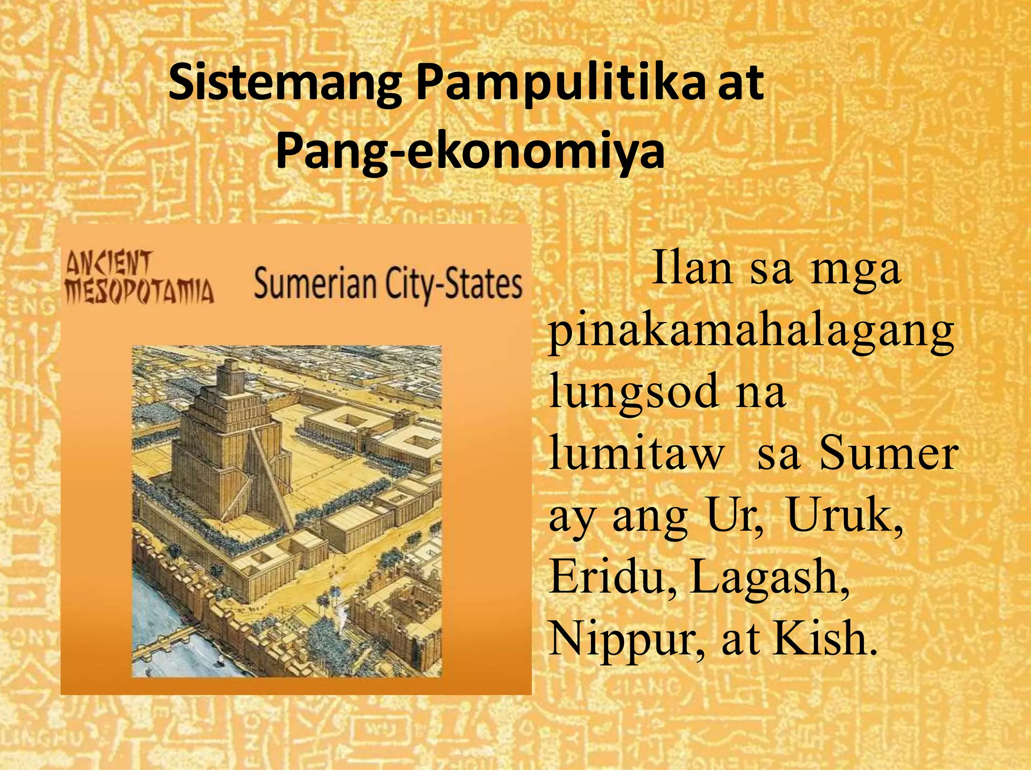 Mga Sinaunang Kabihasnan sa Asya (SUMER,INDUS at SHANG) | PPTX