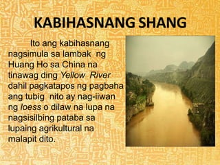 Mga Sinaunang Kabihasnan sa Asya (SUMER,INDUS at SHANG) | PPTX