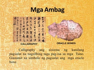 Mga Sinaunang Kabihasnan sa Asya (SUMER,INDUS at SHANG) | PPTX