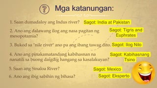 Mga sinaunang kabihasnan sa daigdig (Heograpiya) 8-Einstein Group 2.pptx