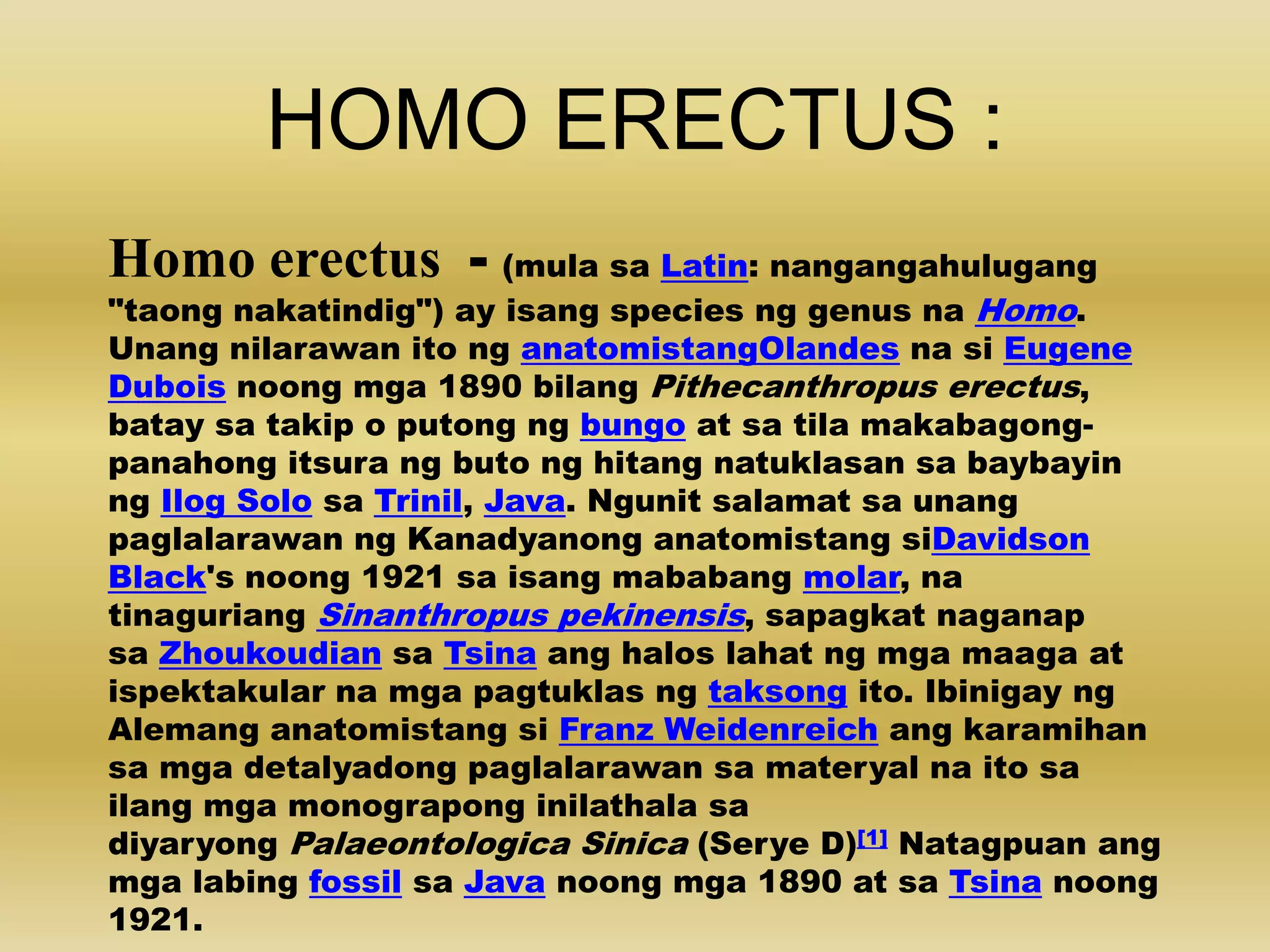 Mga sinaunang tao sa daigdig | PPTX