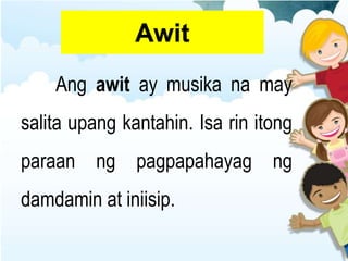 Mga Sining sa Aking Komunidad | PPTX