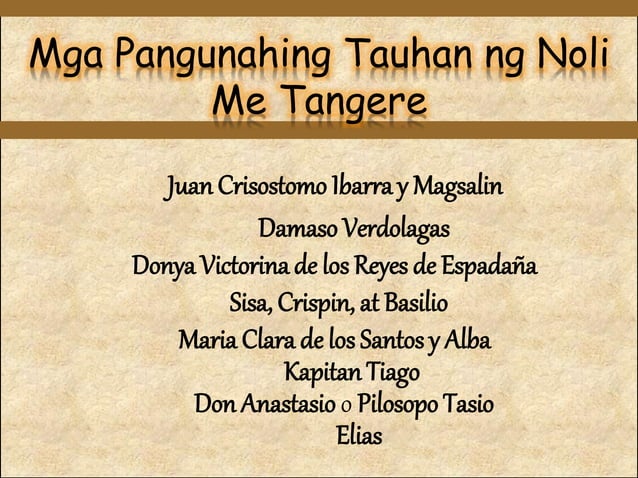 Mga Sinulat ni Dr. Jose Rizal | PPTX