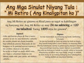 Mga Sinulat ni Dr. Jose Rizal | PPTX