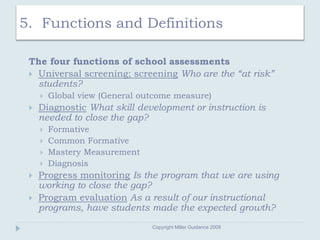 Miller Guidance Assessment Hierarchy | PDF